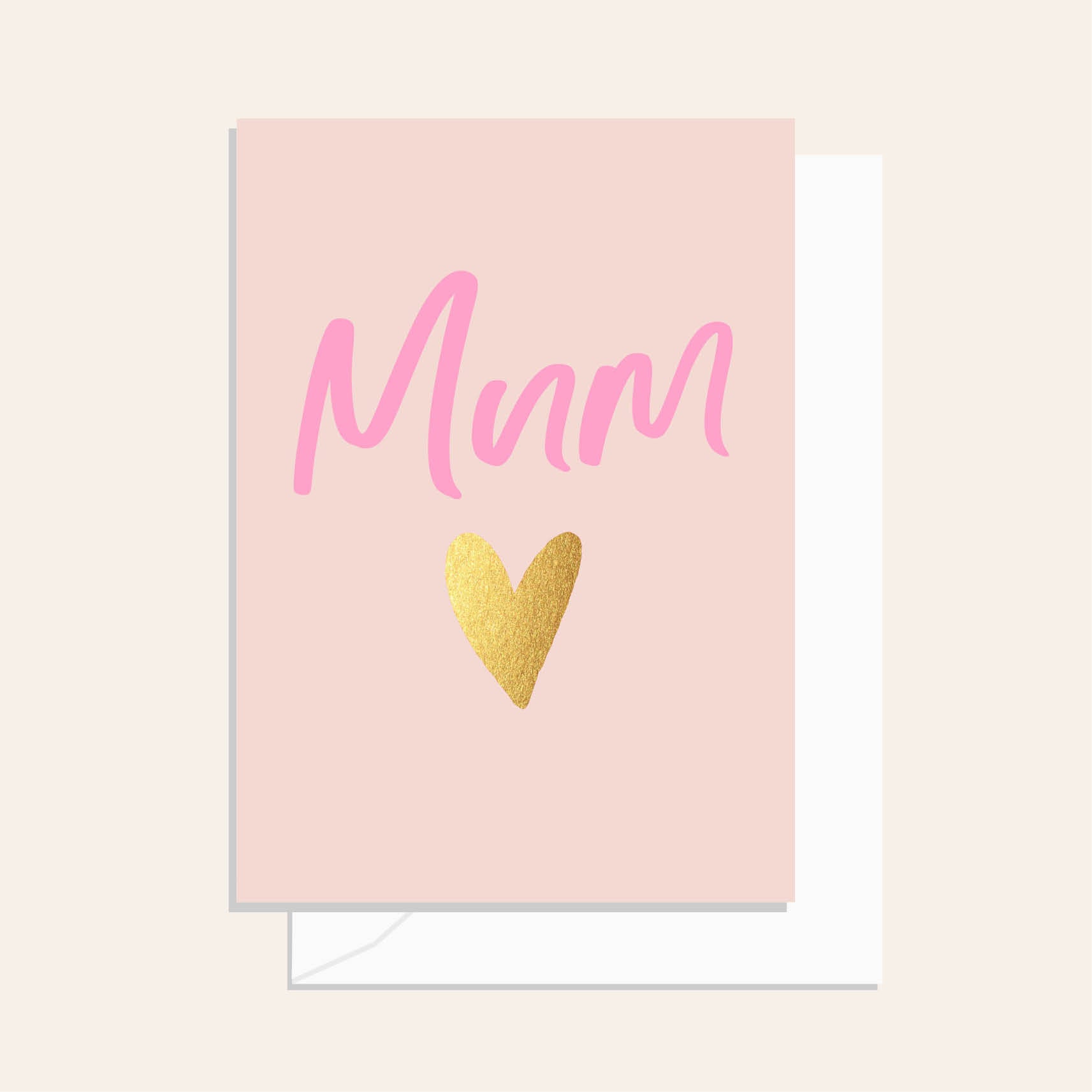 Mum Gold Heart